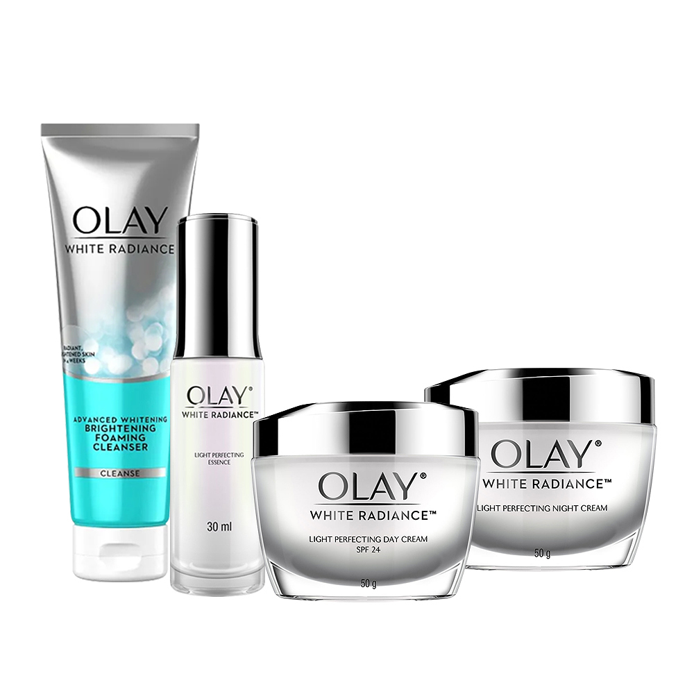 Trọn bộ 4 sản phẩm Olay White Radiance Whip có gì đặc biệt? - Chăm sóc ...